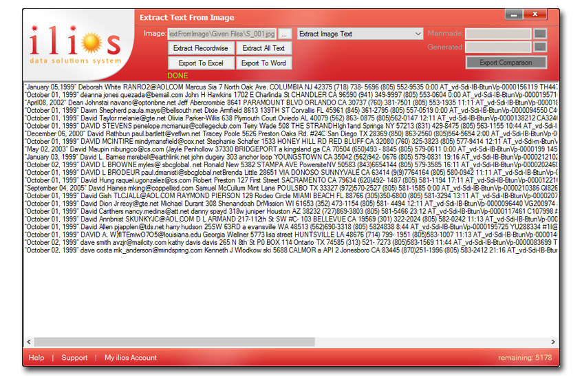 Extract Text From Image - Half Digits
